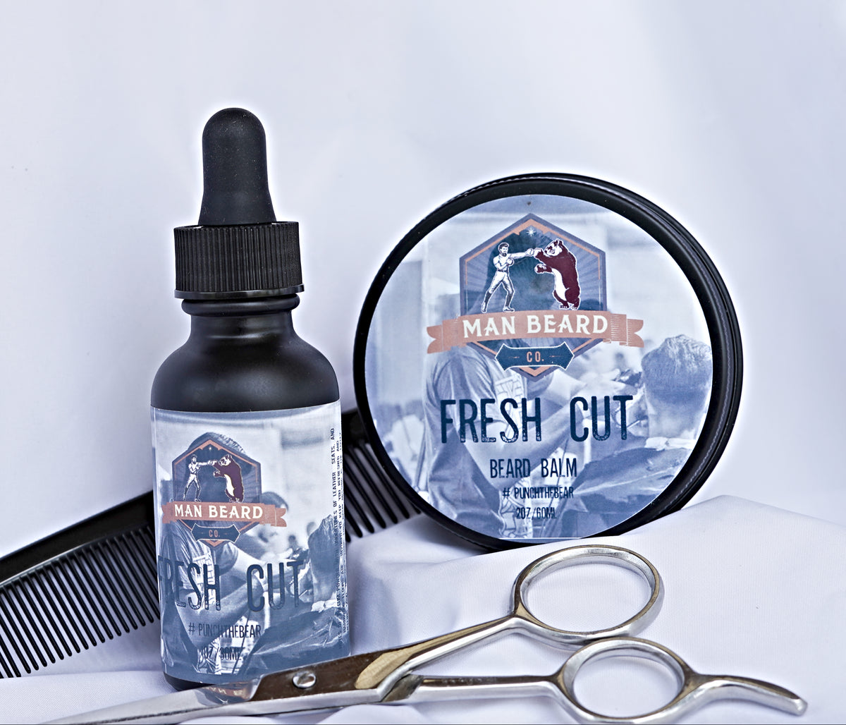 Fresh Cut Beard Balm | Man Beard Co